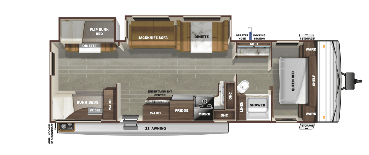 2020 Autumn Ridge Travel Trailer | Starcraft RV | Floorplans
